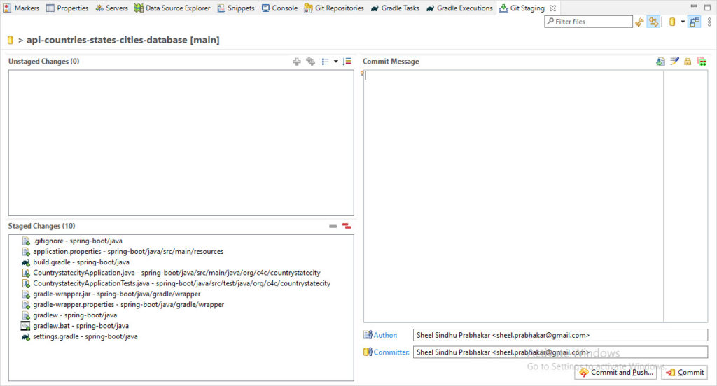 Change Default GIT Author and Committer in Eclipse GIT Plugin – code4copy